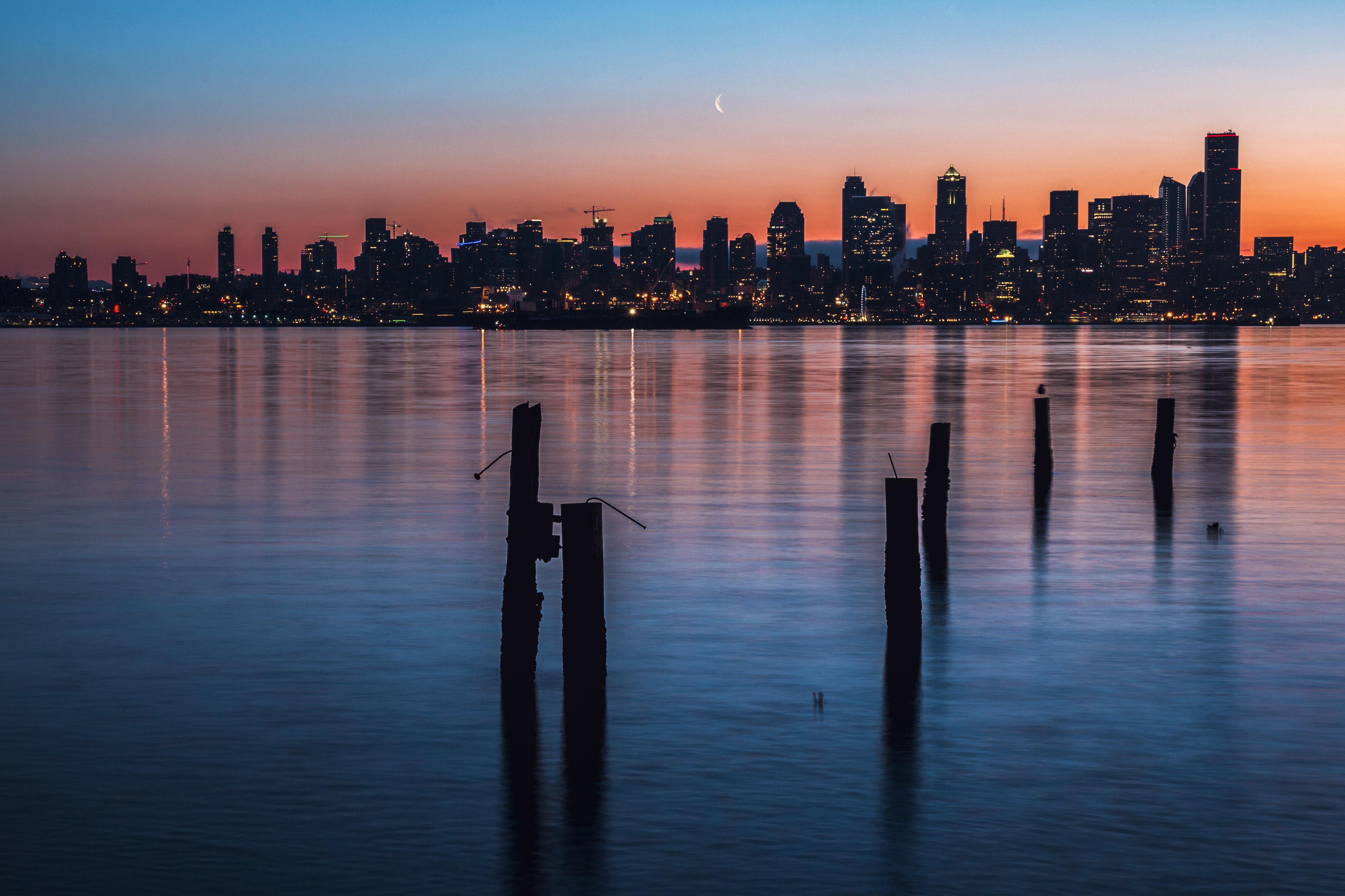 Seattle's tasty color gradient. | Scrolller