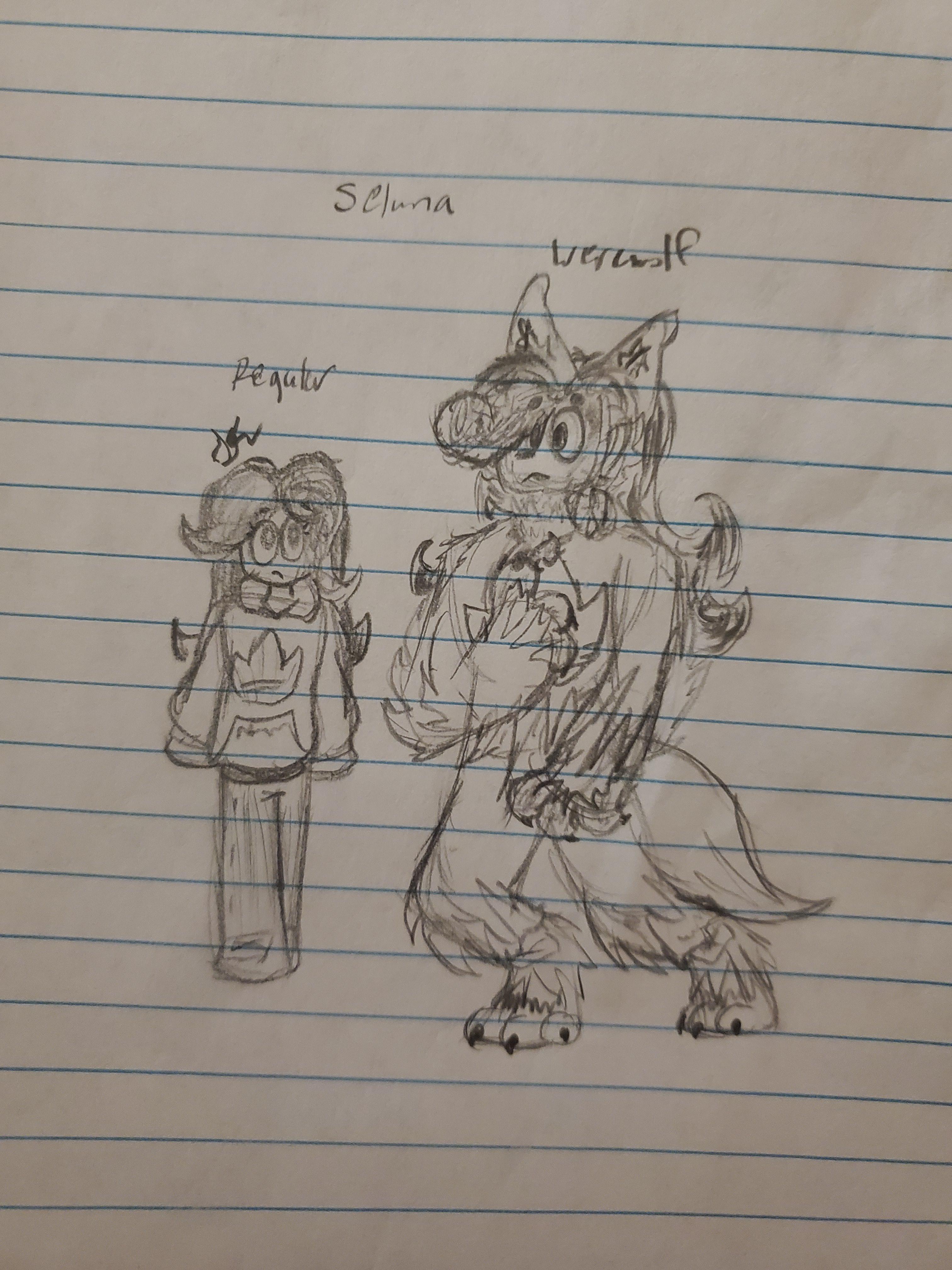 Selena, my werewolf OC | Scrolller