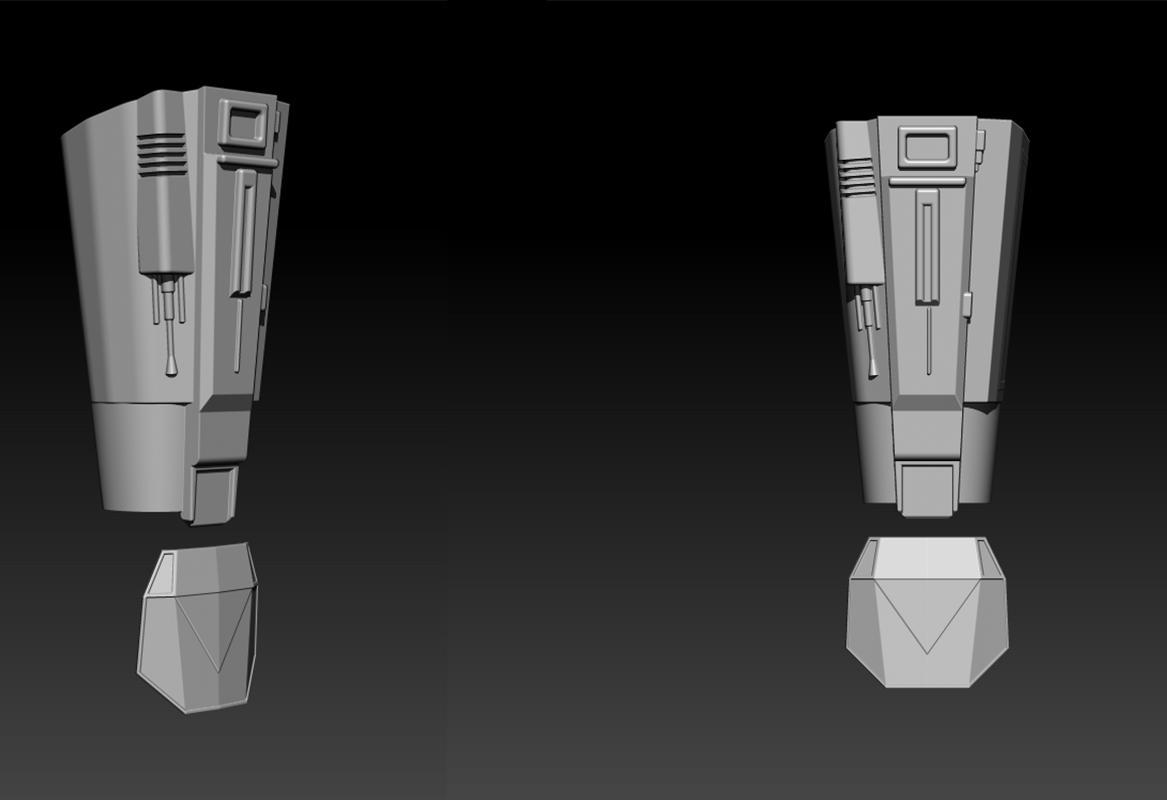 [self] 3D Drawing of Gauntlet | Scrolller