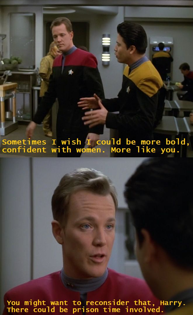 Self aware Tom Paris. | Scrolller