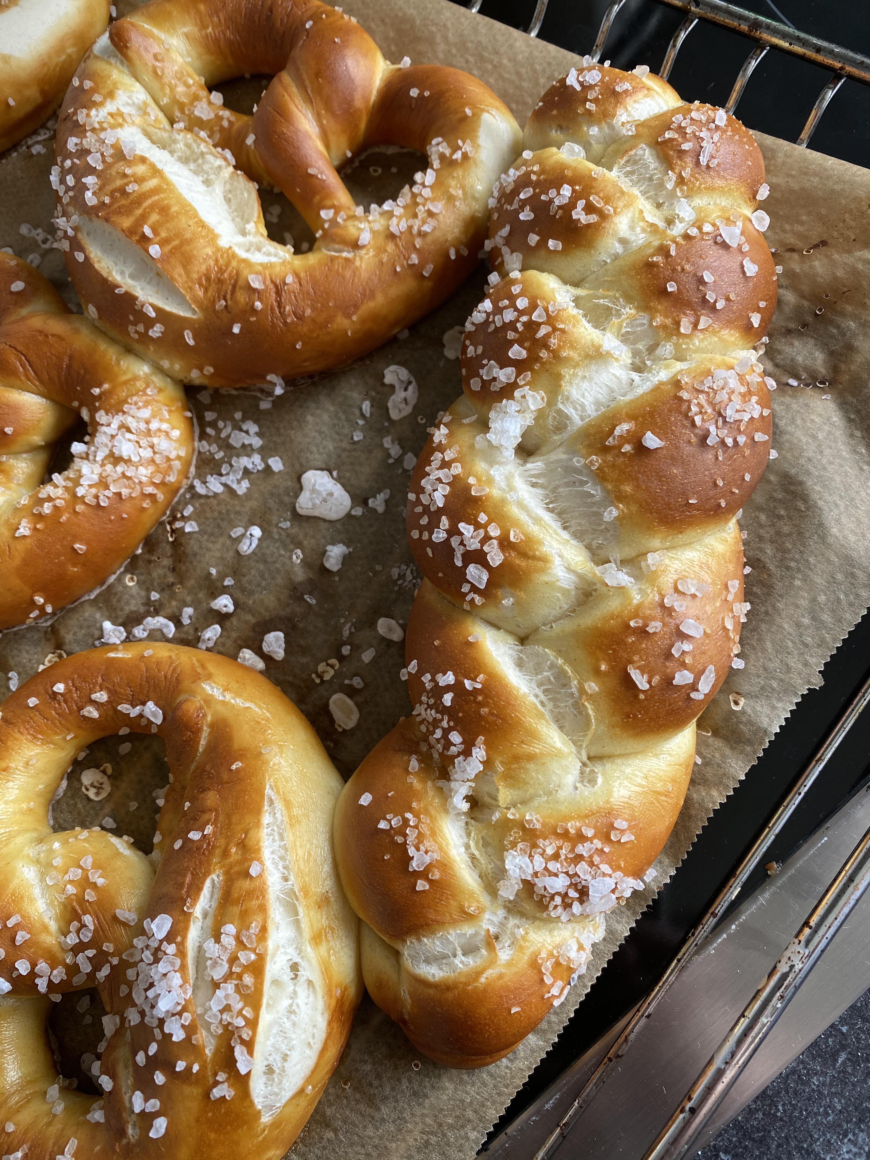 Self made pretzels 🥨 | Scrolller