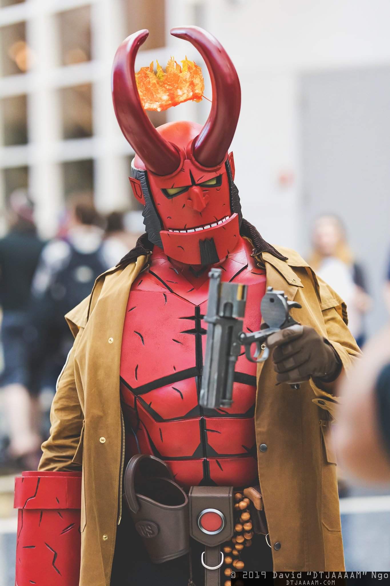 [Self] My Comic Hellboy cosplay won at the Crown Championships! | Scrolller