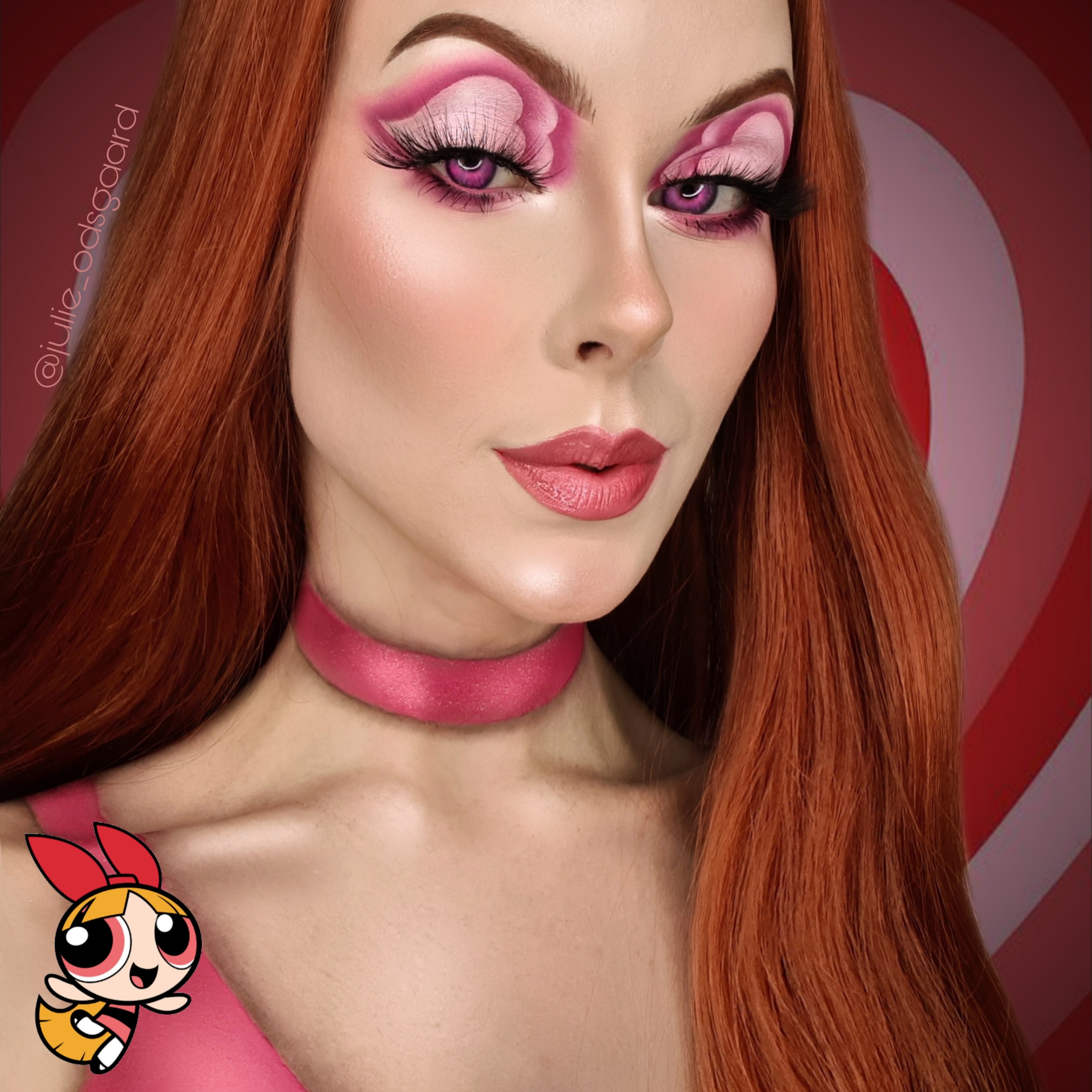 [Self] Powerpuff's Blossom inspired transformation. | Scrolller