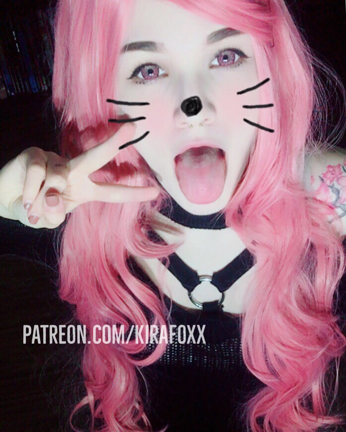 [self] tried to do an ahegao for the 1st time by Kira Foxx ♪( ´ `) | Scrolller