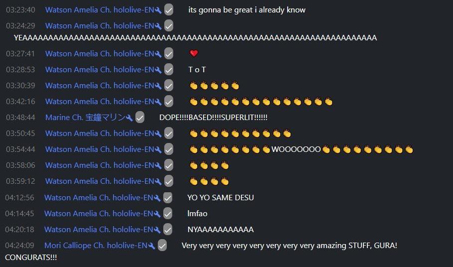 Senchou coming hot with her Marinelish! | Scrolller