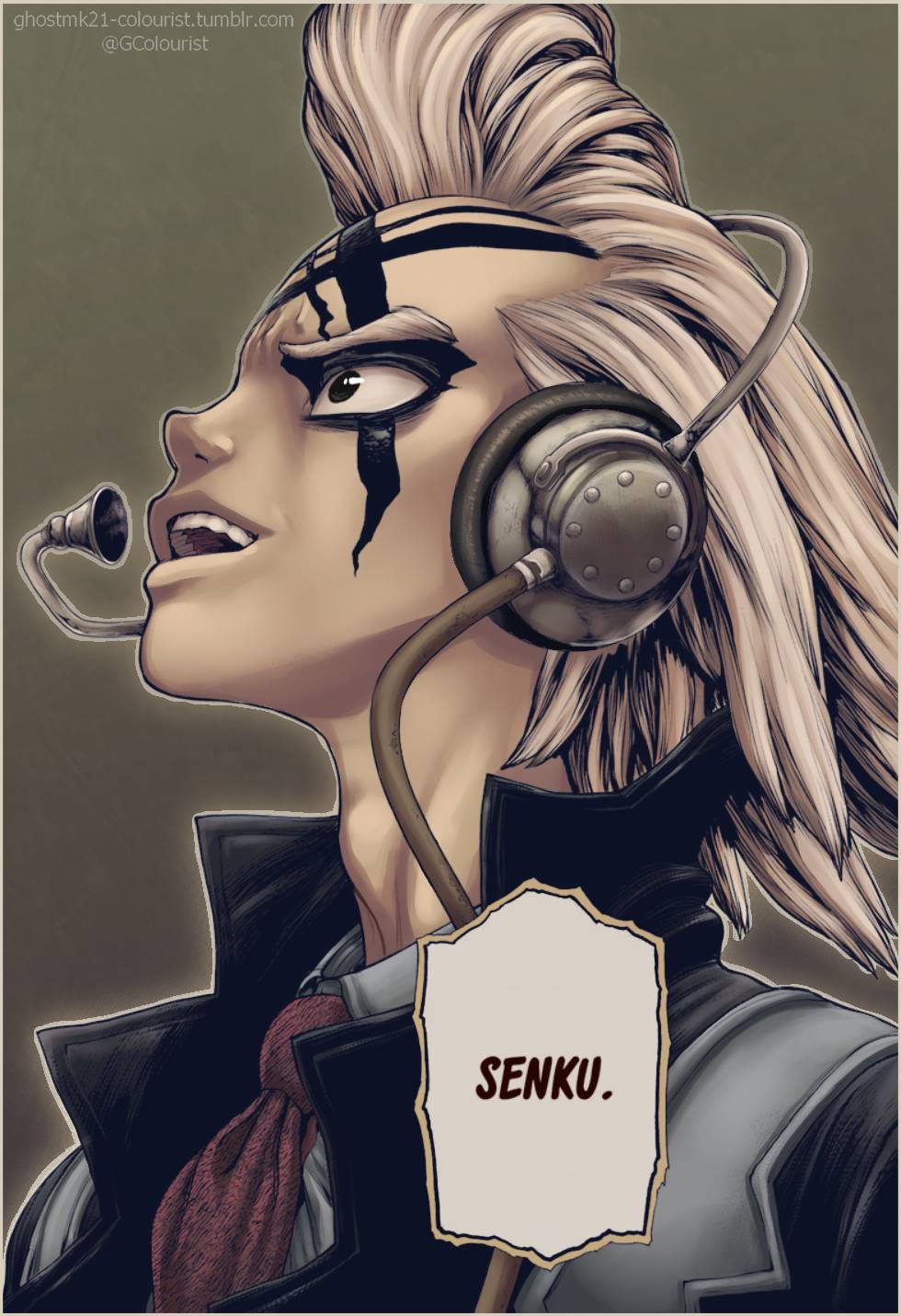 Senku. [Chapter 158 Colouring] | Scrolller