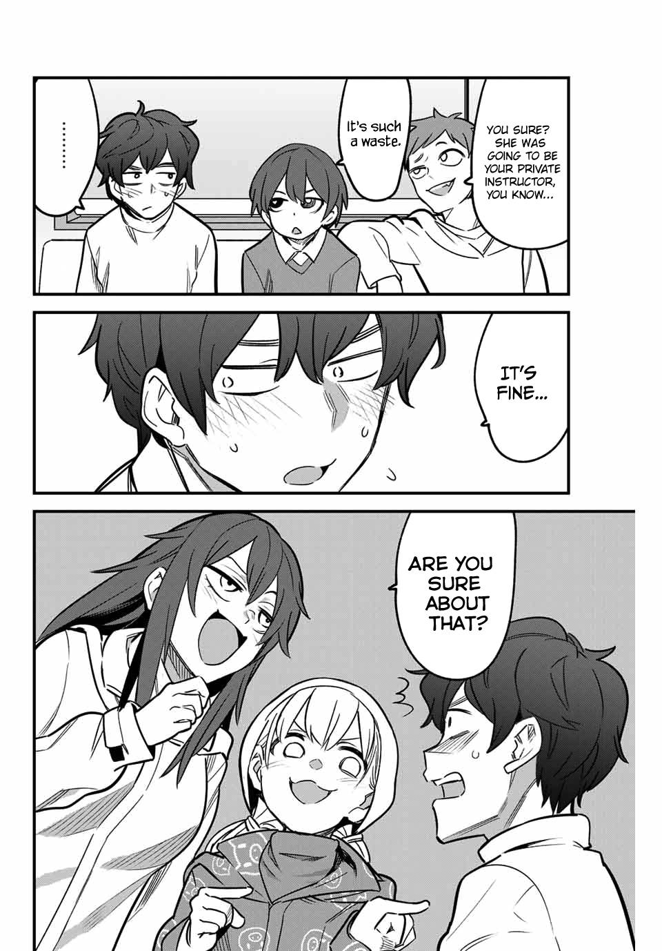 Senpai's Friends and Nagatoro's Friends have the same Vibe. | Scrolller