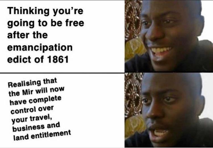 Serfs emancipation | Scrolller