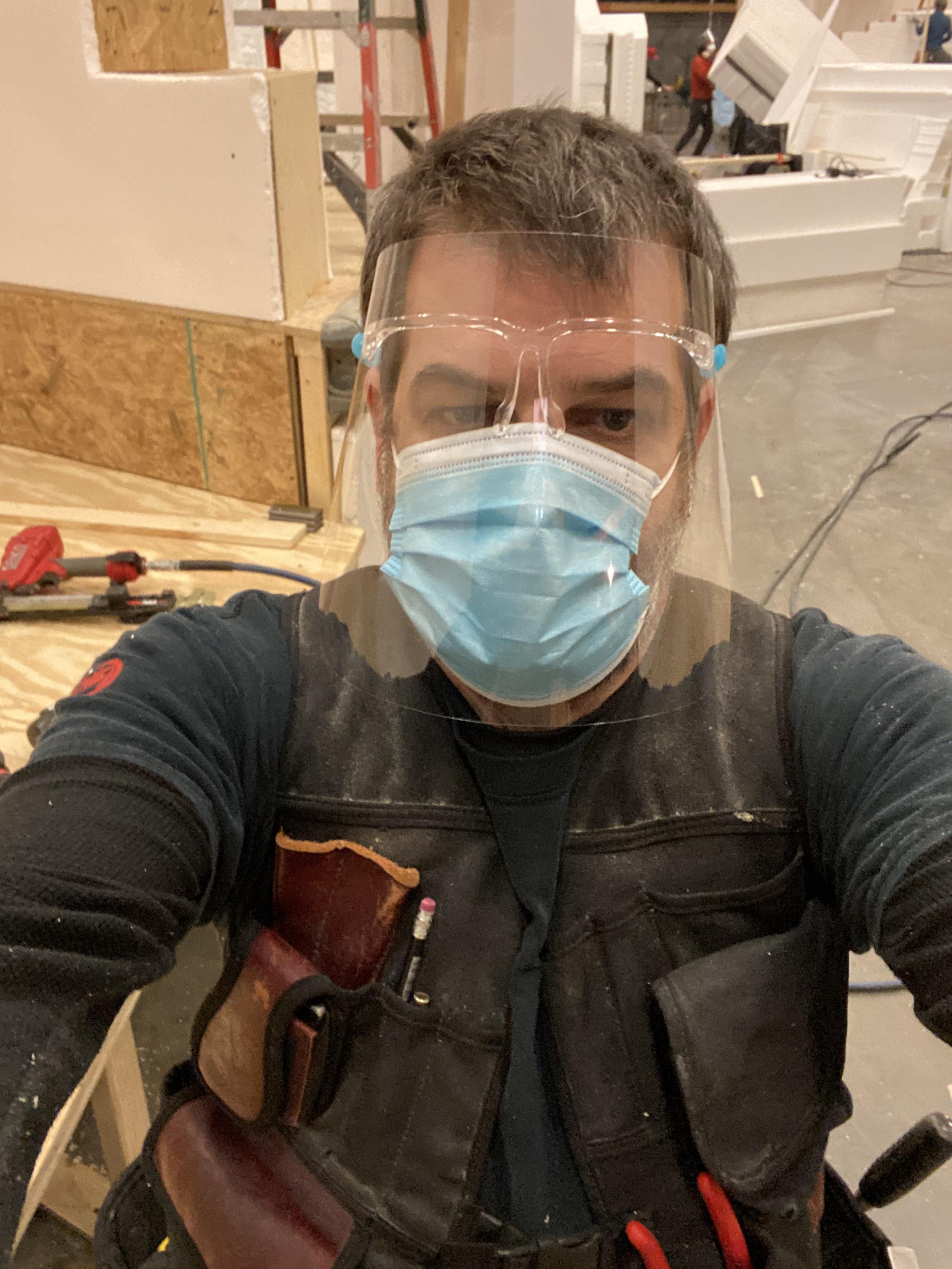 Set building during covid | Scrolller