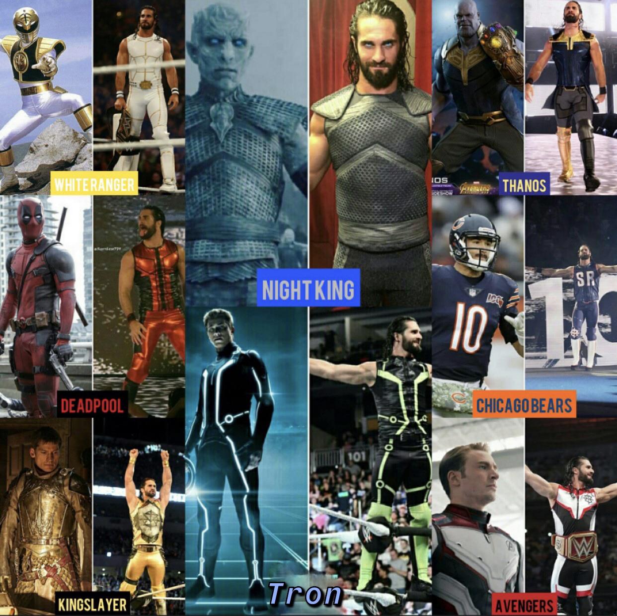 Seth Rollins inspired ring gears. | Scrolller