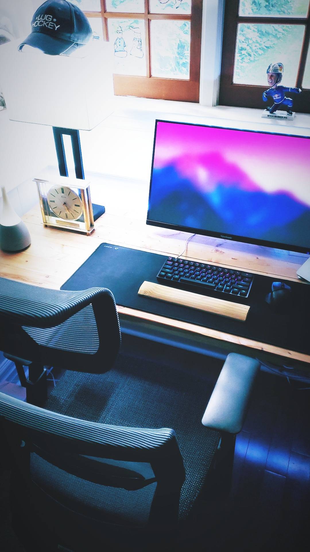 Setup is slowly coming together - Newest acquisition: Chair | Scrolller