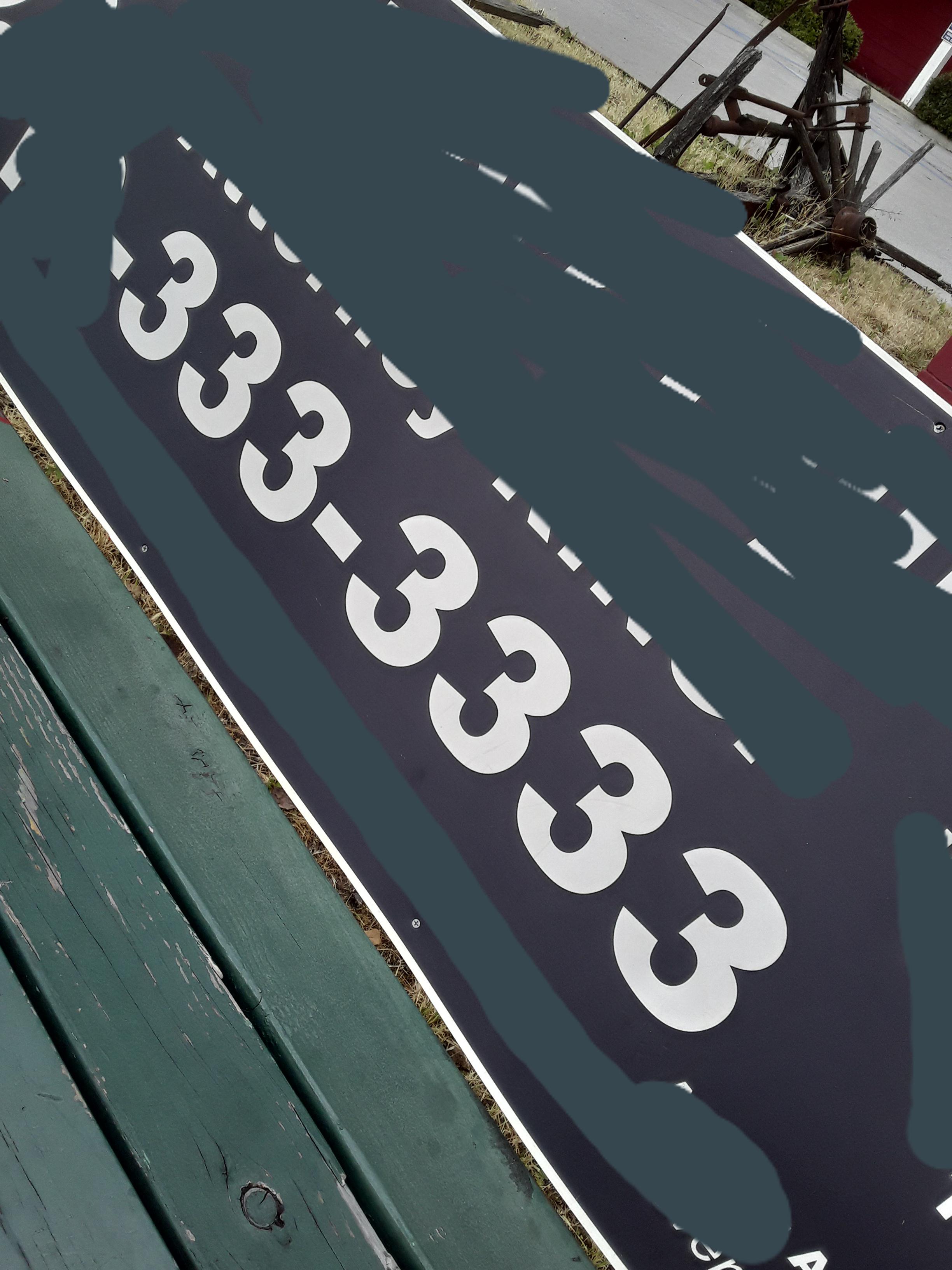 Seven 3's on my Walk... Twice. Context in Below Comment. | Scrolller