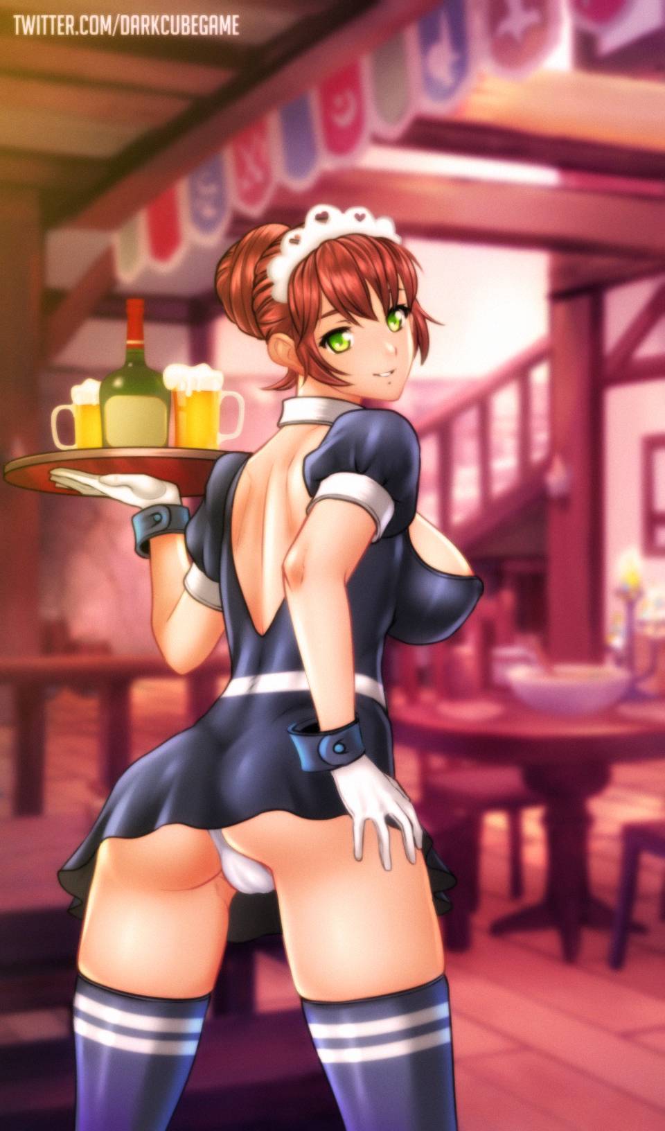 Sexy waitress character design! | Scrolller