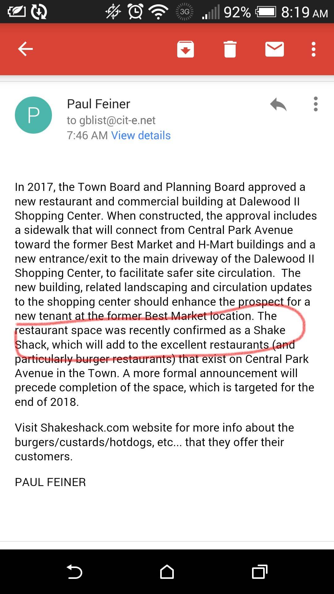 Shake Shack coming to Hartsdale. | Scrolller