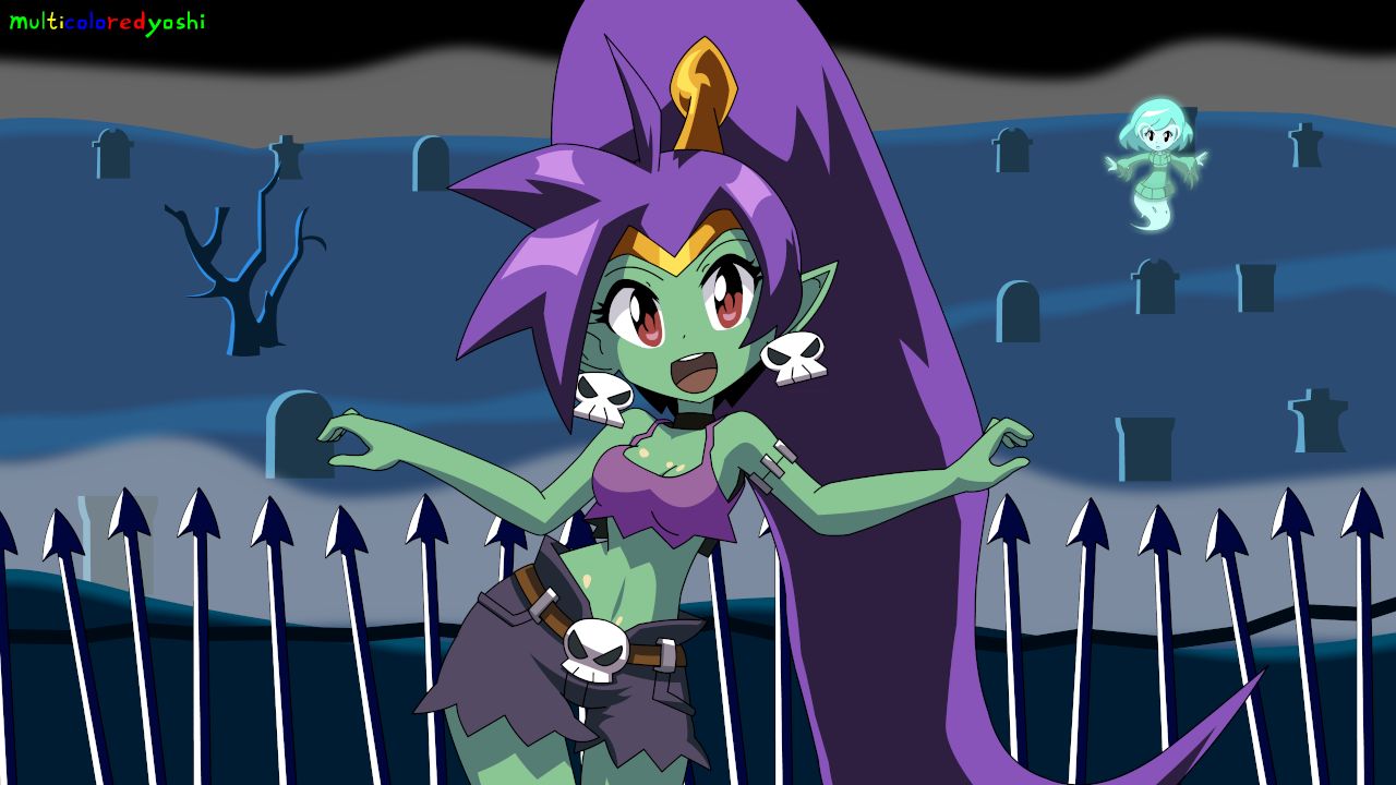 Shantae As Rottytops For Halloween Scrolller