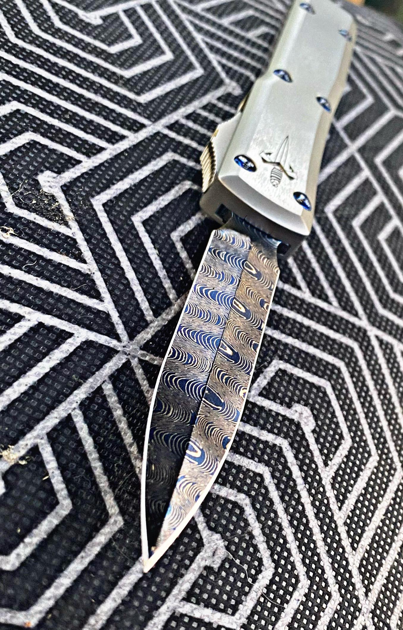 Sharkstooth Damacus Stainless Ultratech | Scrolller