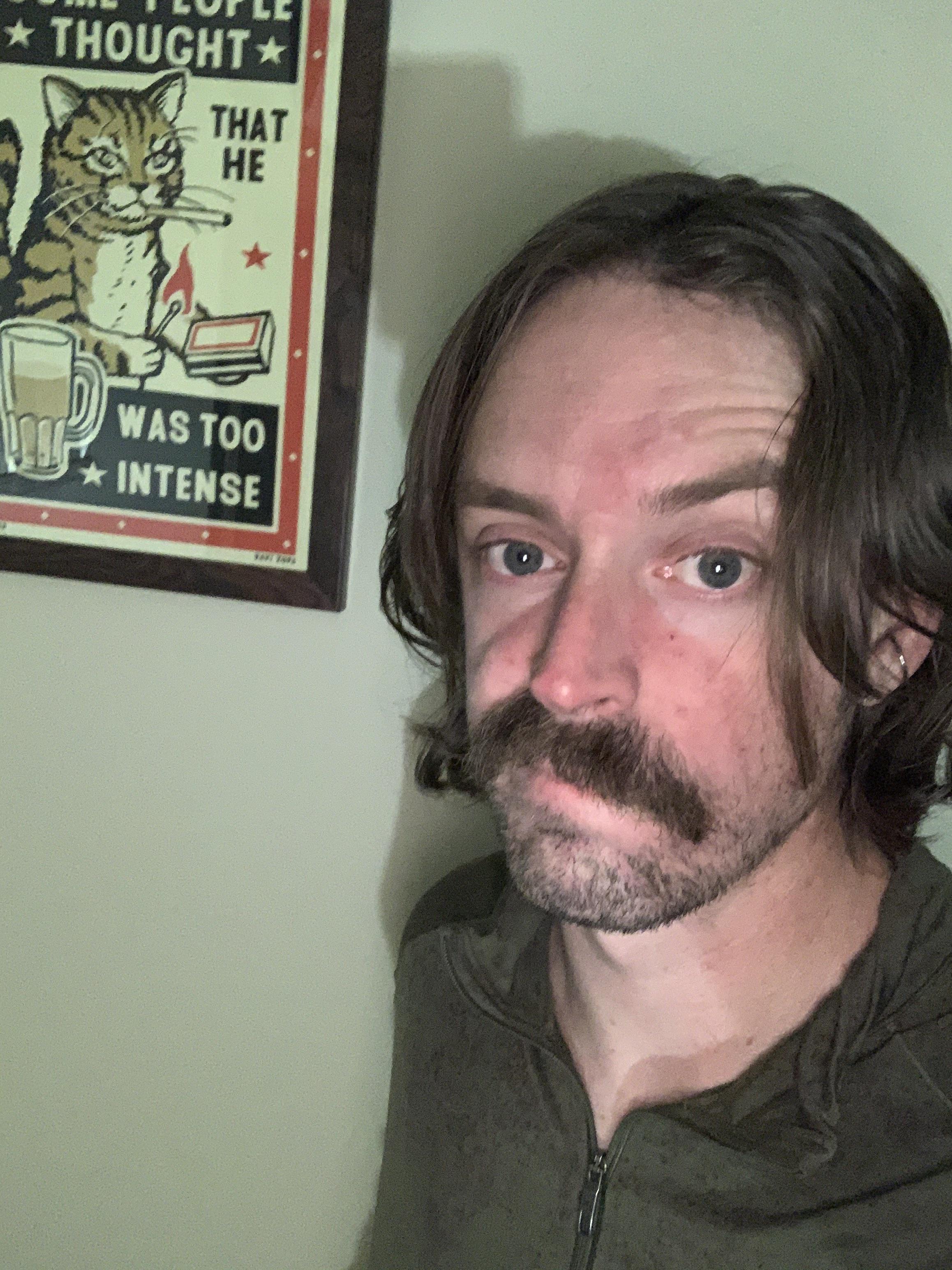 Shaved for no shave November. Progress is slow | Scrolller