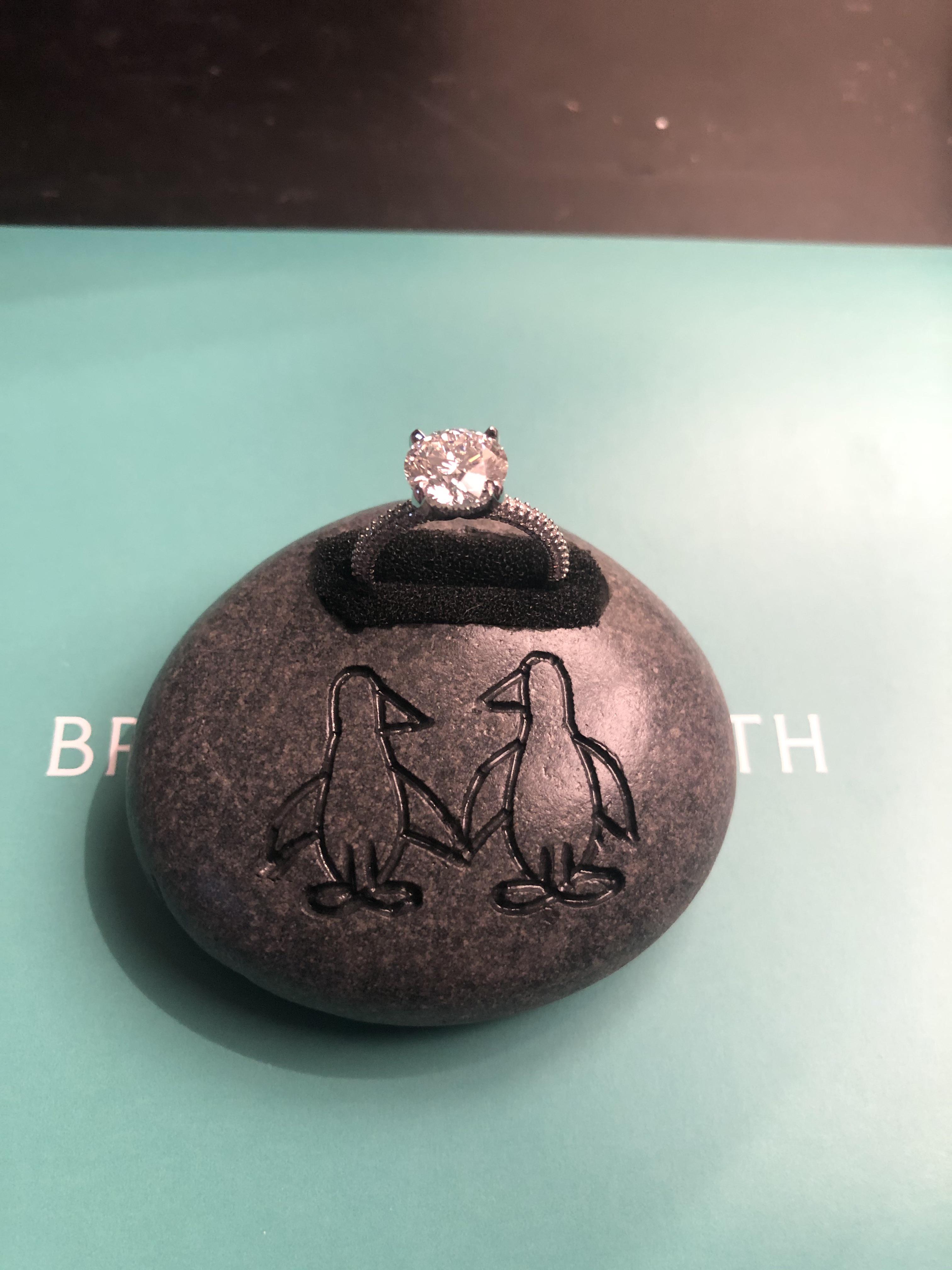 She accepted my pebble! | Scrolller