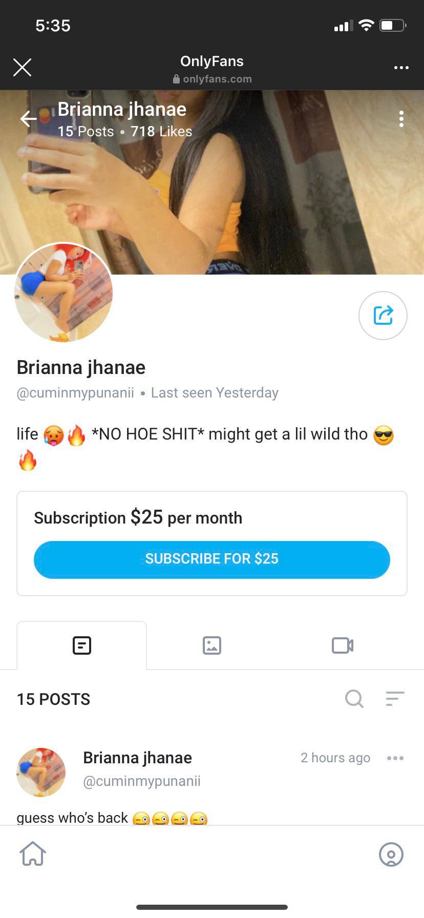 She back on onlyfans sb drop her content | Scrolller