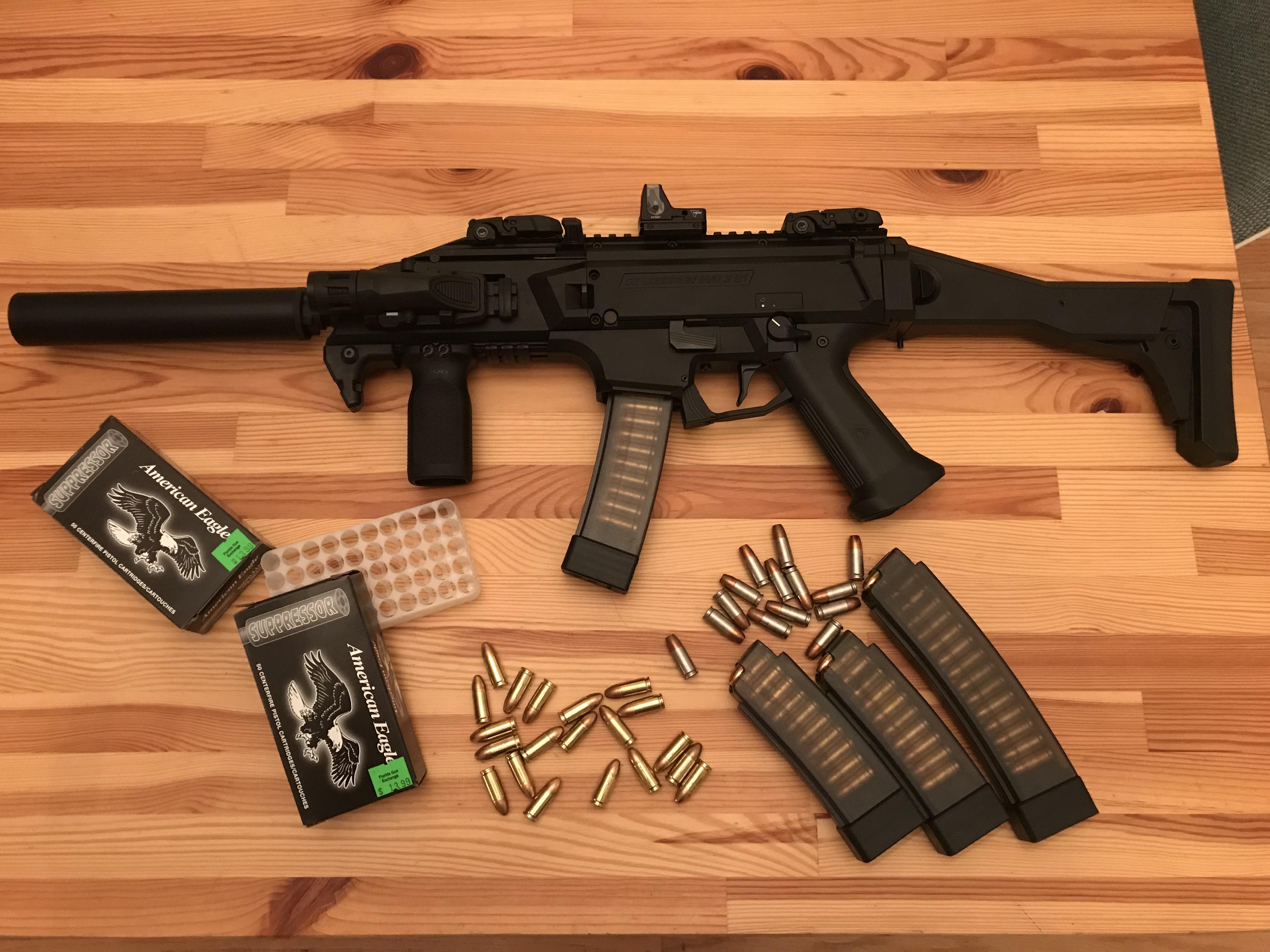 She’s finally complete! SBR’d and suppressed scorpion. | Scrolller