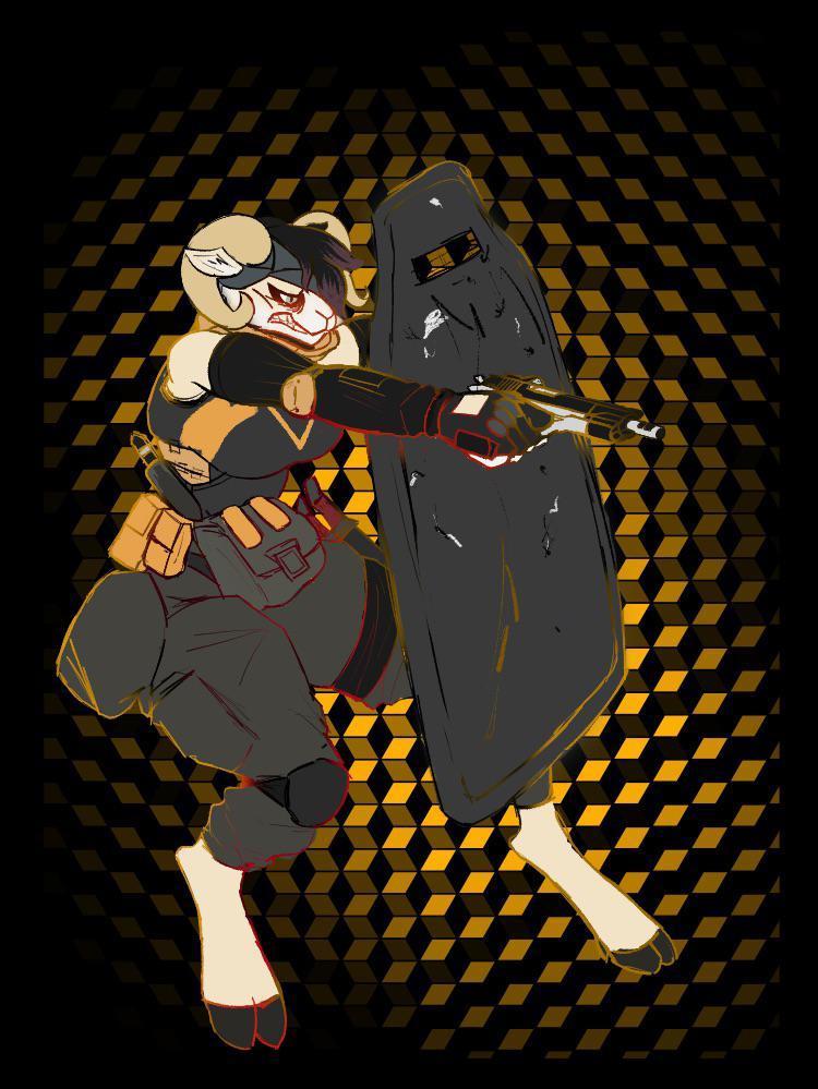 Shield sheep go *beep* 🛡🐏 [OC] | Scrolller