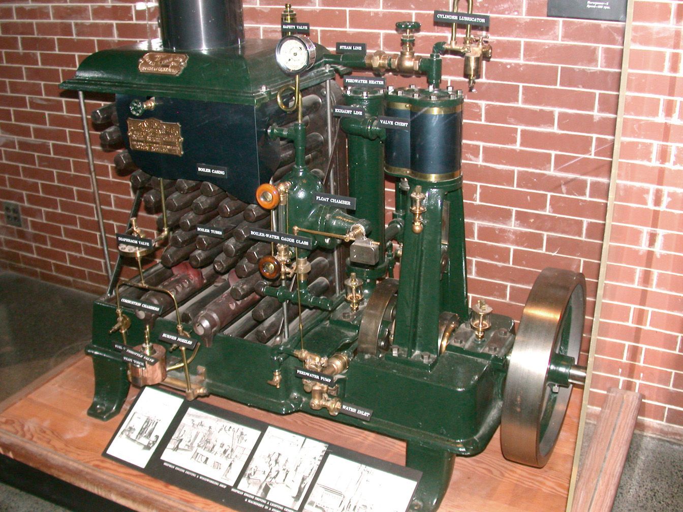 Shipman self-contained automatic steam-engine [1344 x 1008] | Scrolller