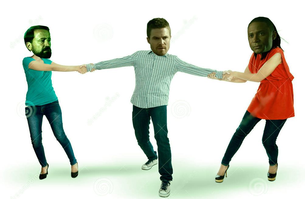 [Shitpost] The only love triangle that matters in this show | Scrolller