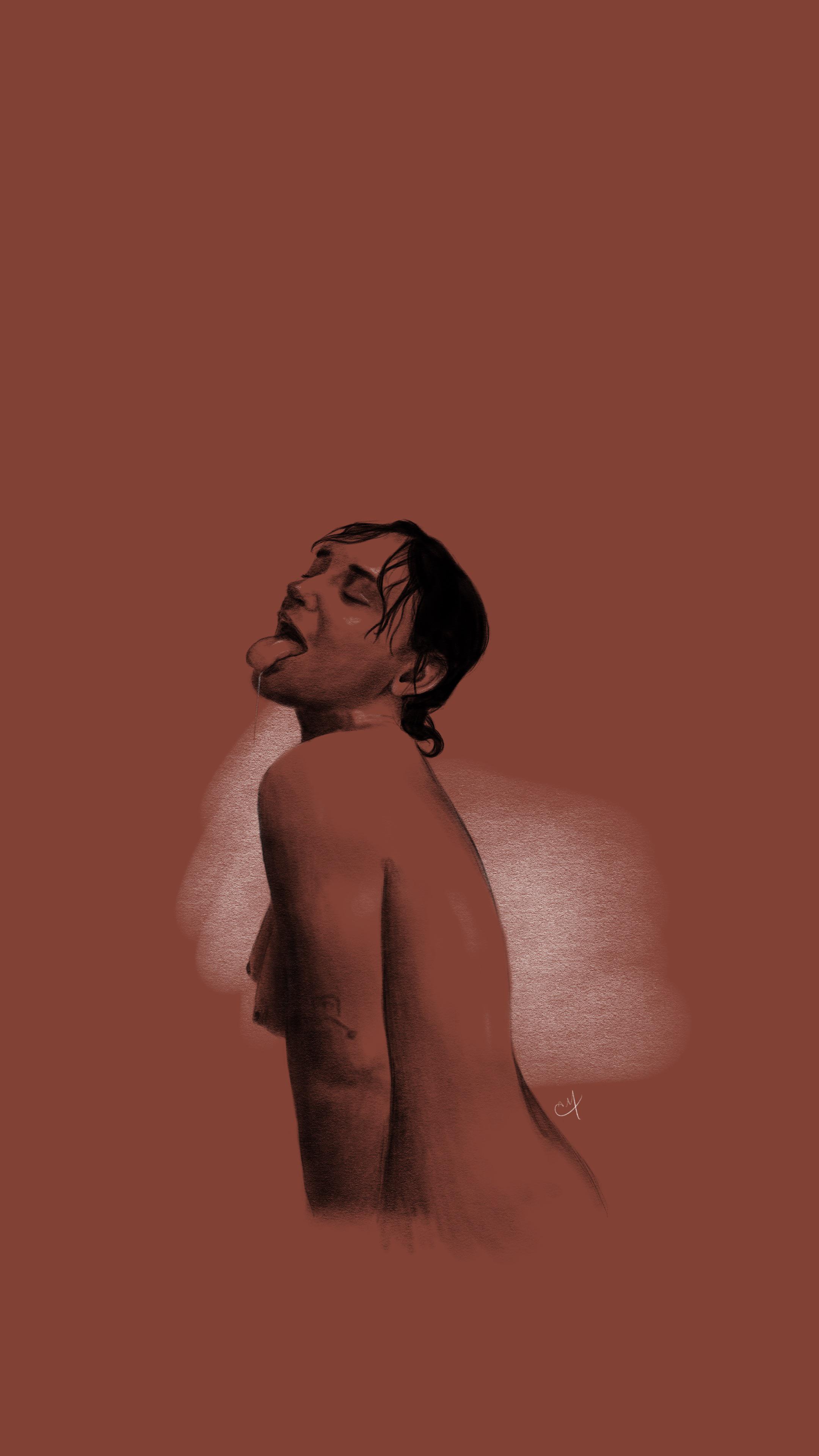 Shower digital drawing | Scrolller