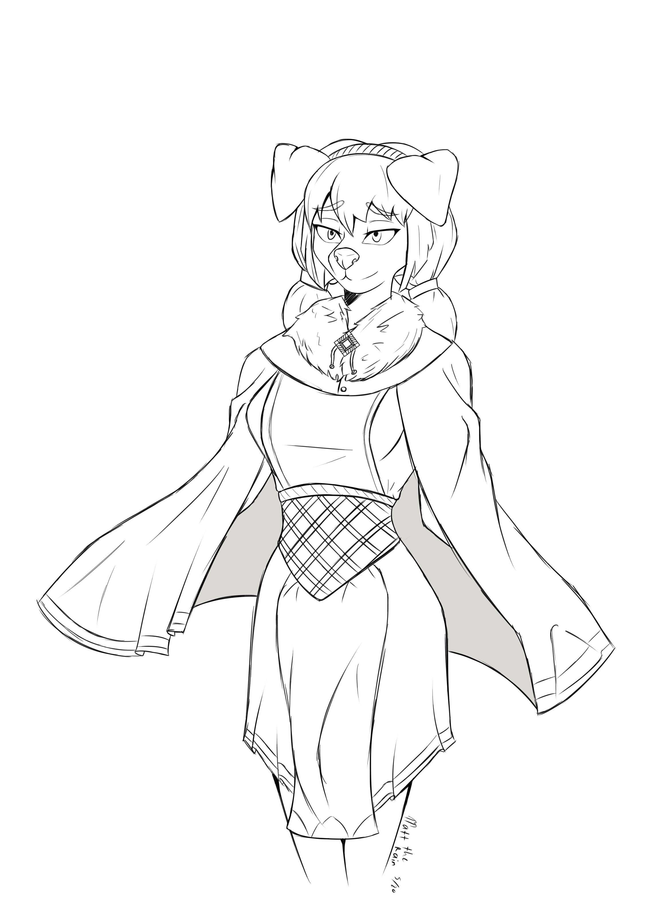 Showing off her cape (Matt_the_rain) | Scrolller