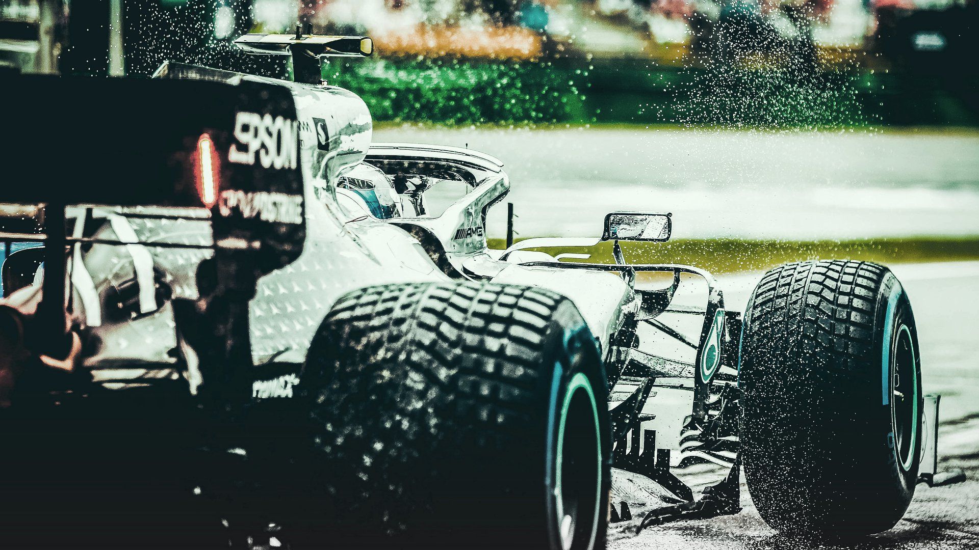 Silver Arrow in the Wet | Wallpaper Wednesday | Scrolller