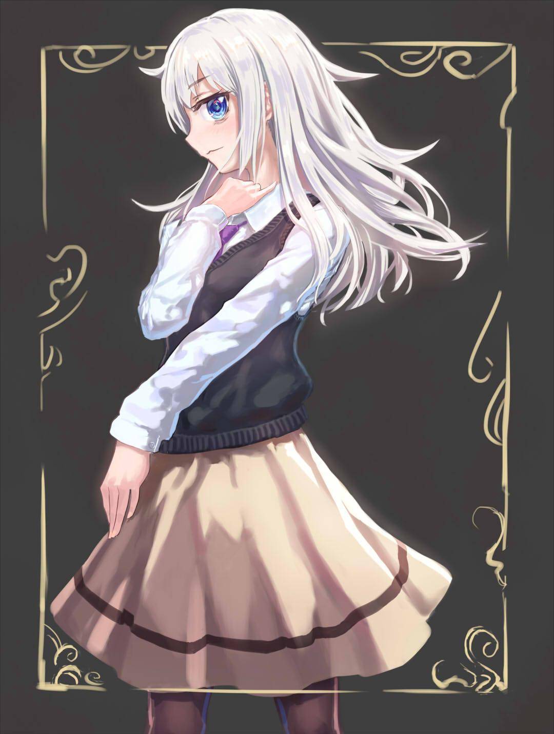 Silver Moko - by @YuugaoHimawari on Twitter | Scrolller