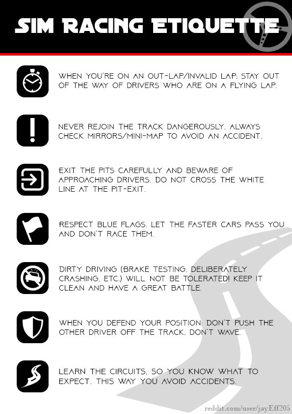 Sim Racing Etiquette For New Drivers Scrolller