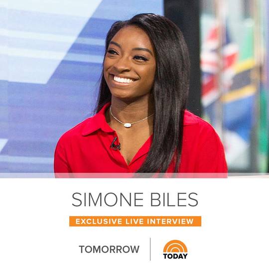Simone is doing an interview tomorrow morning on the Today Show about ...