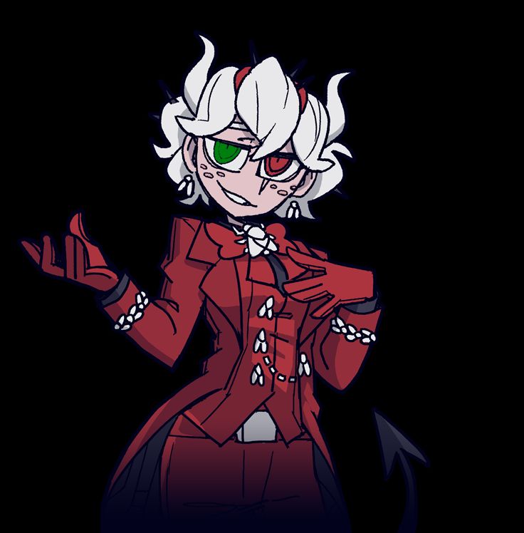 since i cant draw, have Christmas eyed Beelzebub. i tried my best | Scrolller