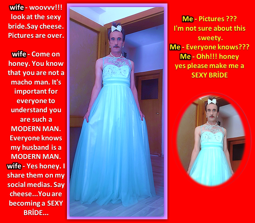 Sissy Husband Becomes A Bride Scrolller