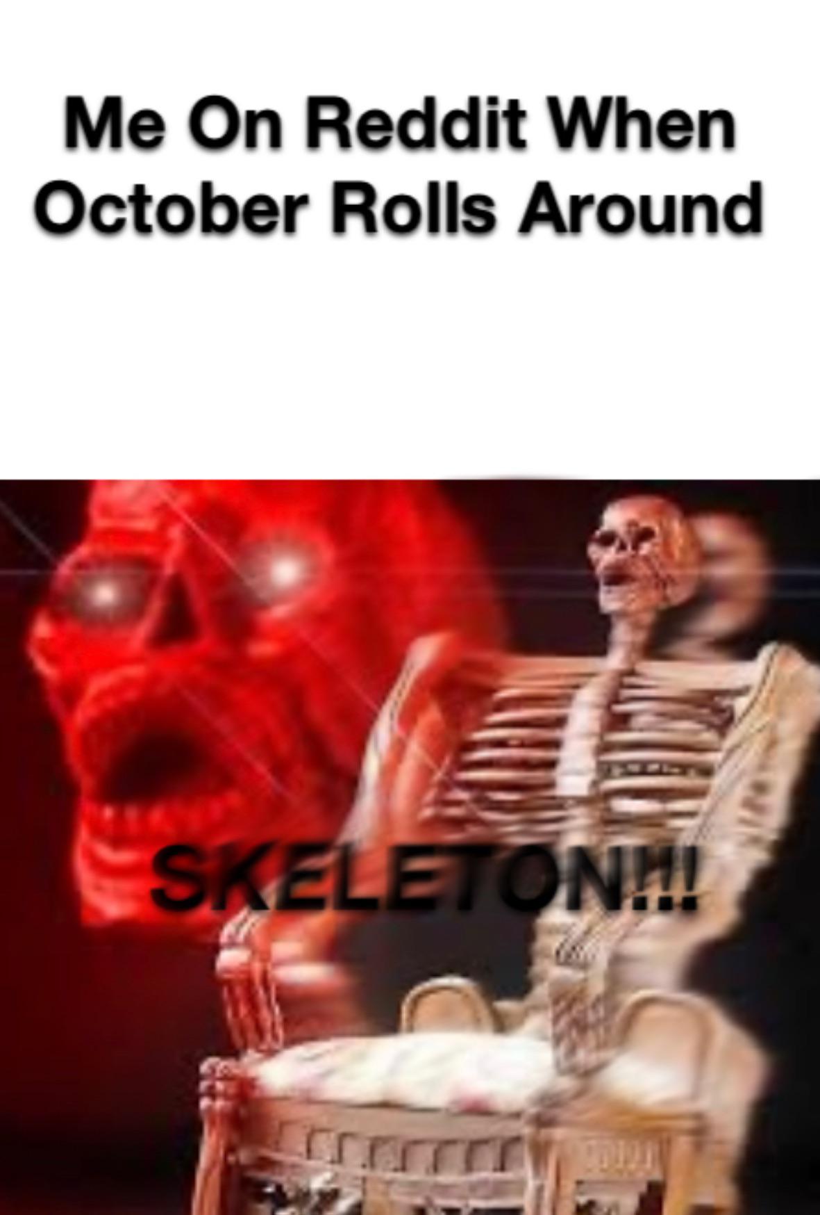SKELETON!!! | Scrolller