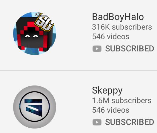 Skeppy and bbh have the same number it videos right now! | Scrolller
