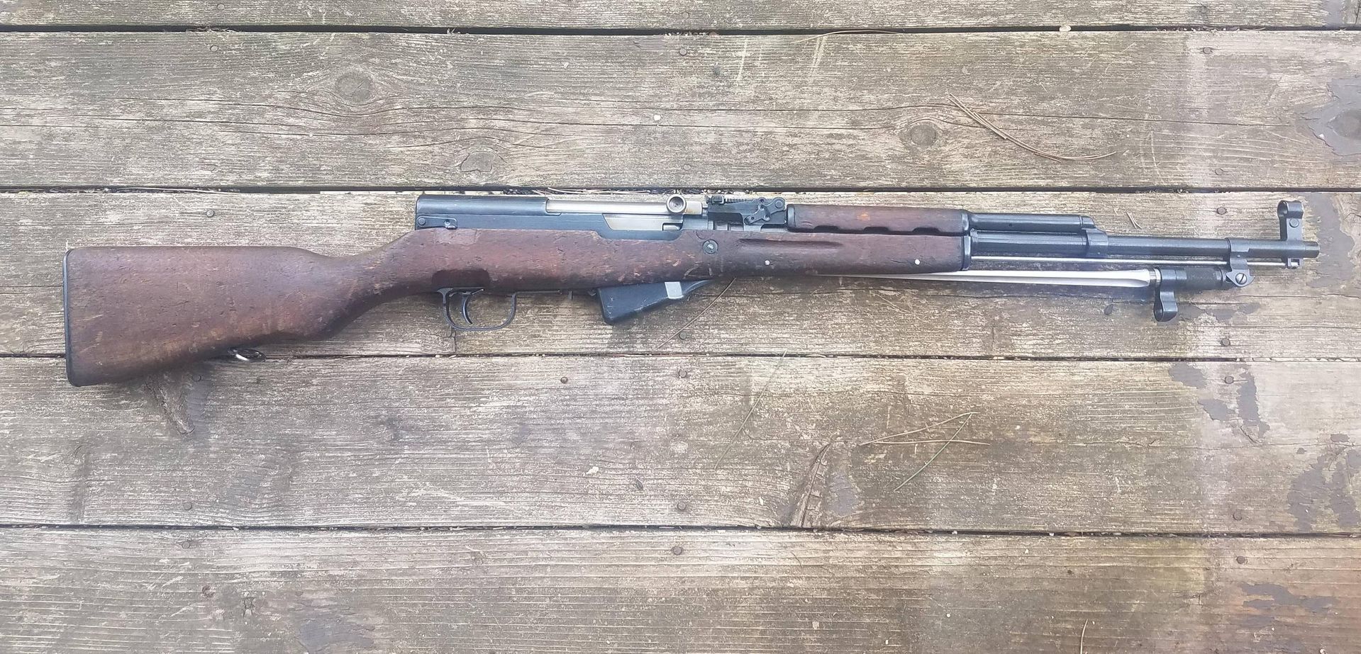 SKS from Classic, liberated from cosmoline | Scrolller