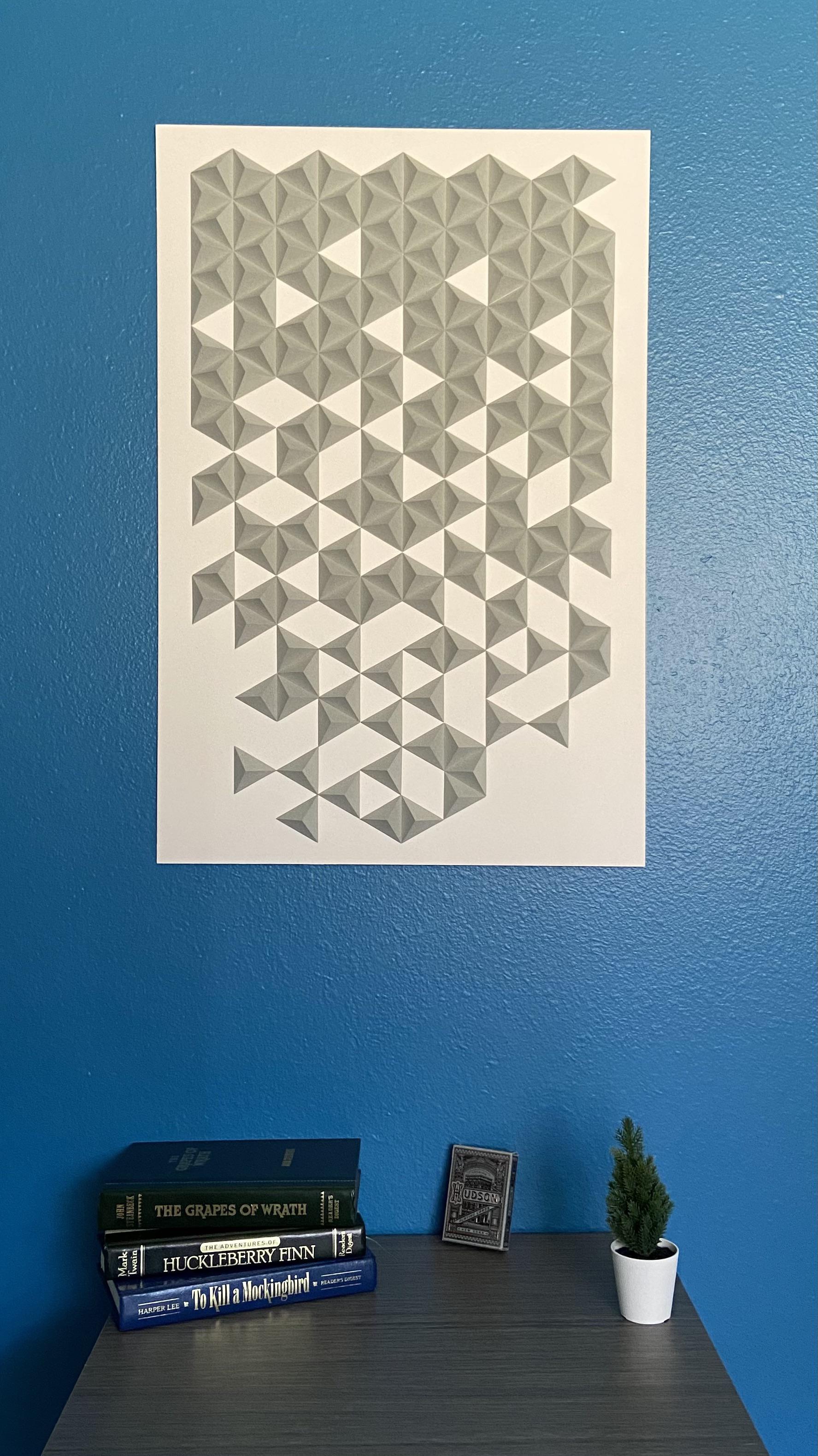 Skyblue Gradient, By me, Paper, 2020 | Scrolller