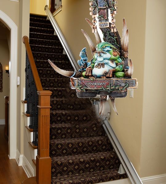 Slann Stairmaster | Scrolller