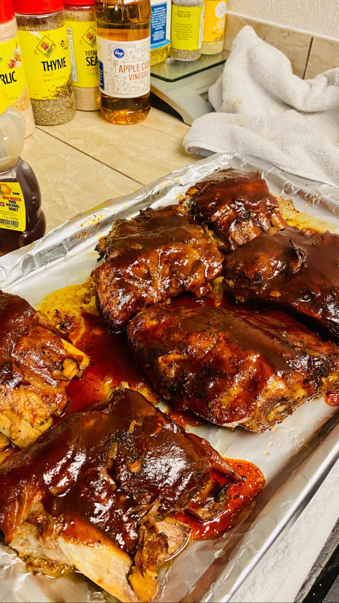 Slow Cooked BBQ Ribs | Scrolller