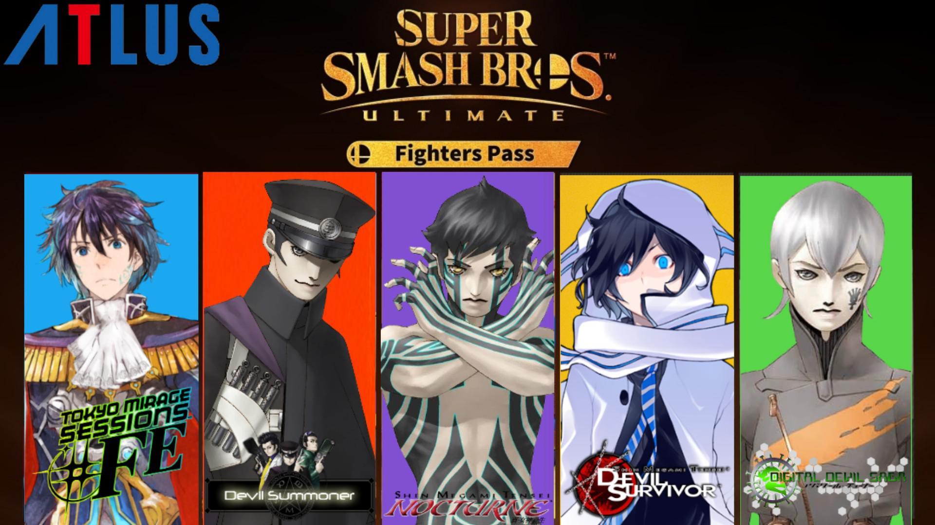 (Smash) Atlus Fighters Pass Concept | Scrolller