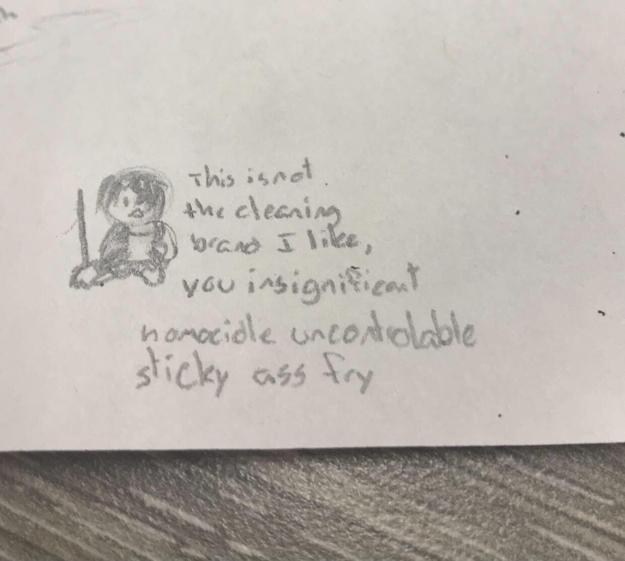 smol angy cleaning boi | Scrolller