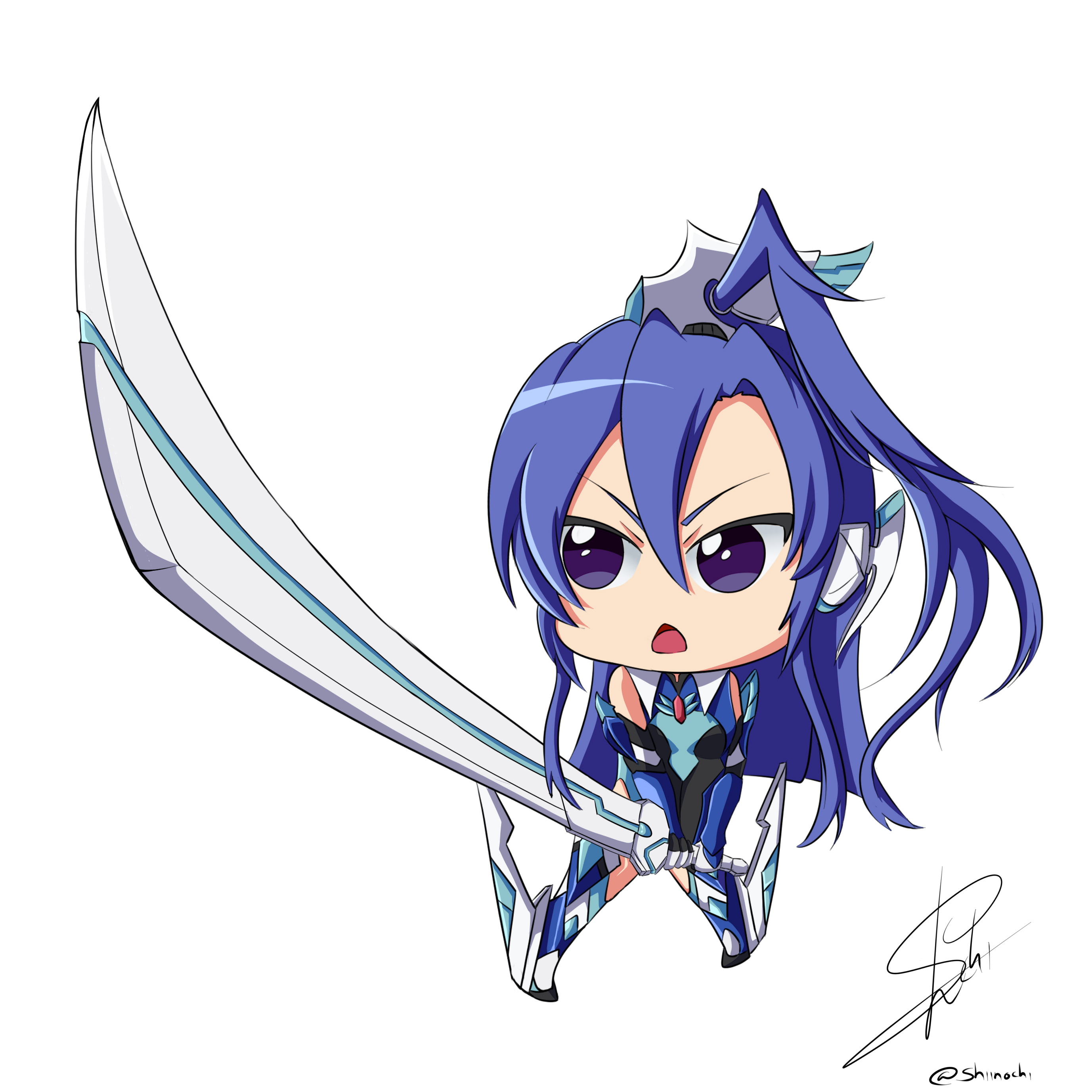 Smol Sword. [Symphogear] | Scrolller
