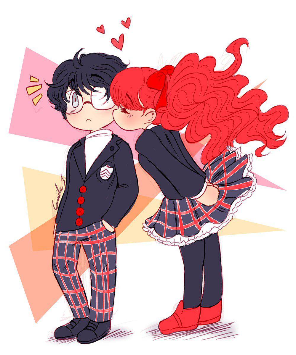 Smooch the senpai (by @camiinoa) | Scrolller
