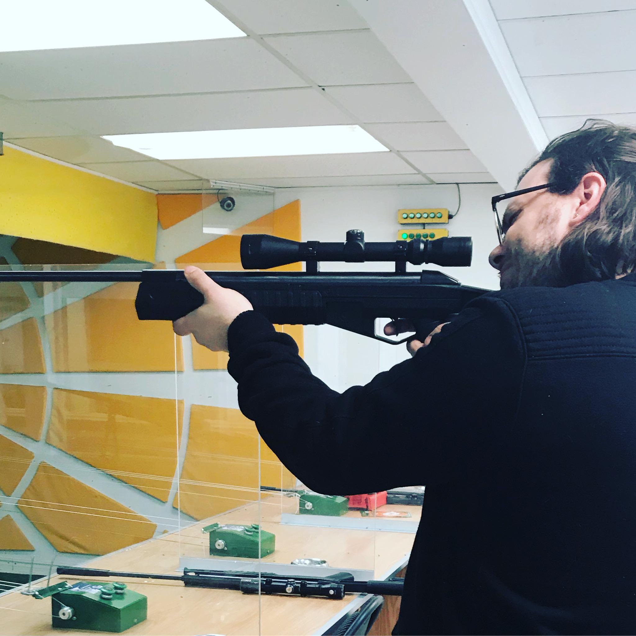 Sniper at shooting range | Scrolller