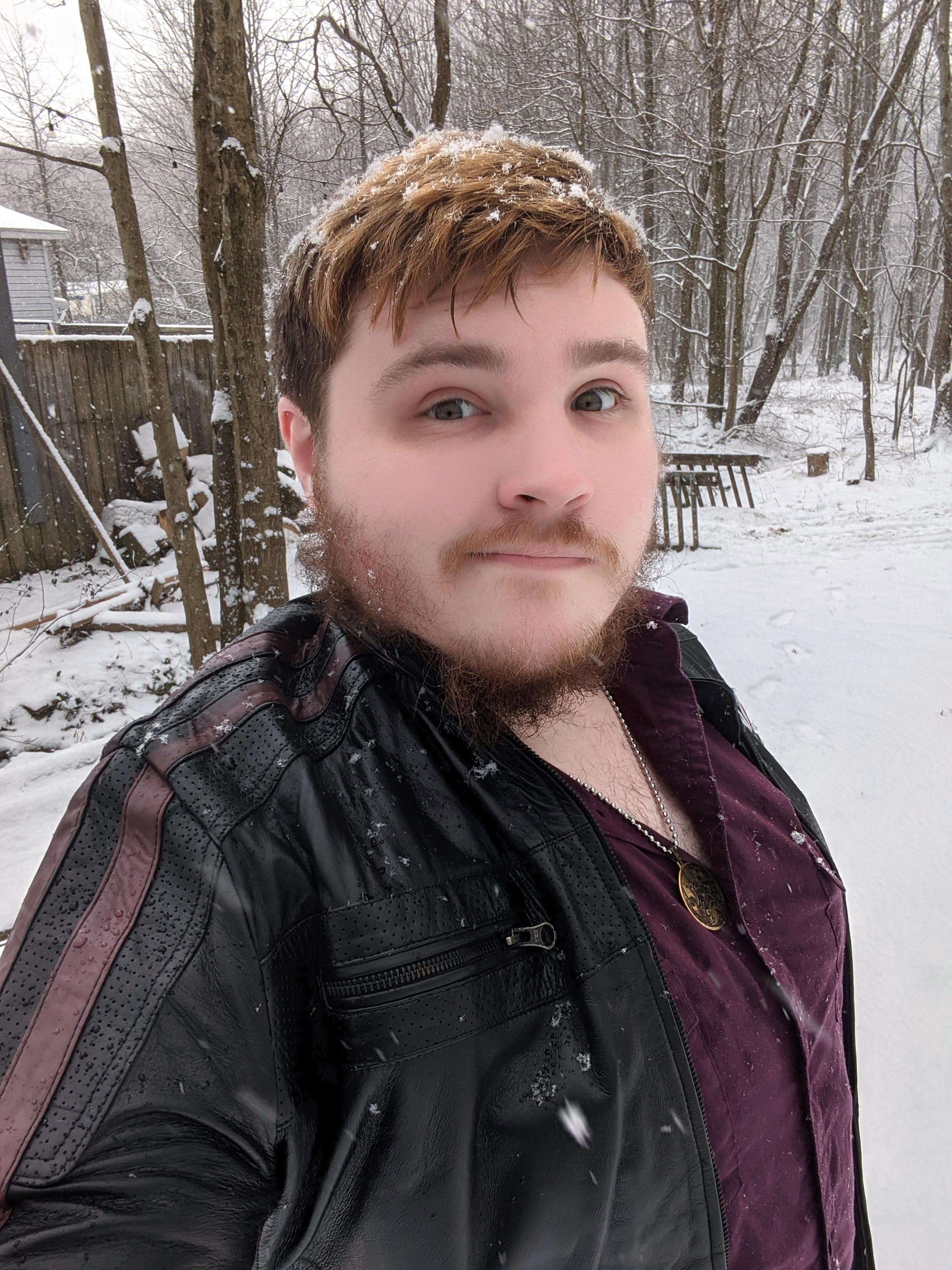 Snow day selfie | Scrolller