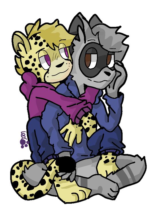 Snuggle buds (art by me) | Scrolller