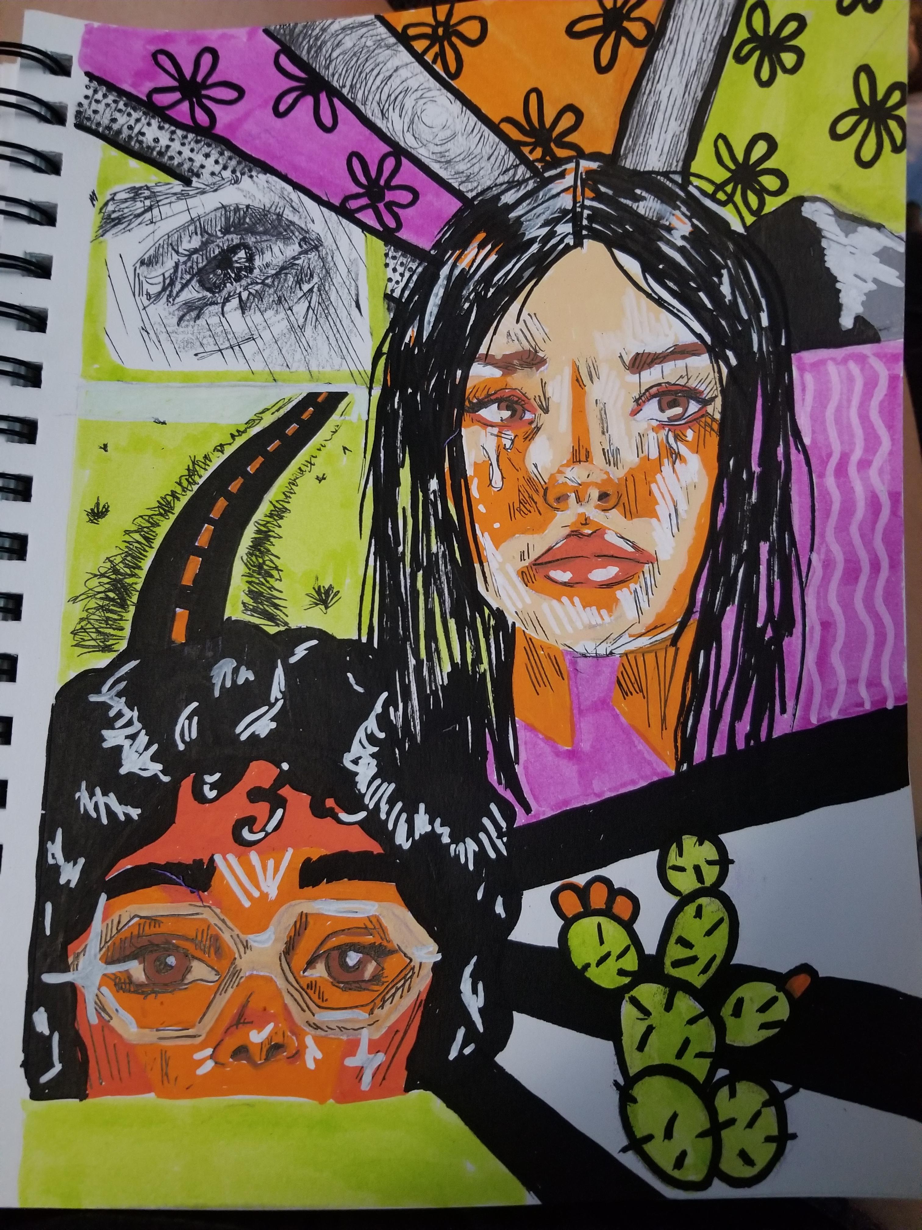 So much doodling while stuck inside | Scrolller