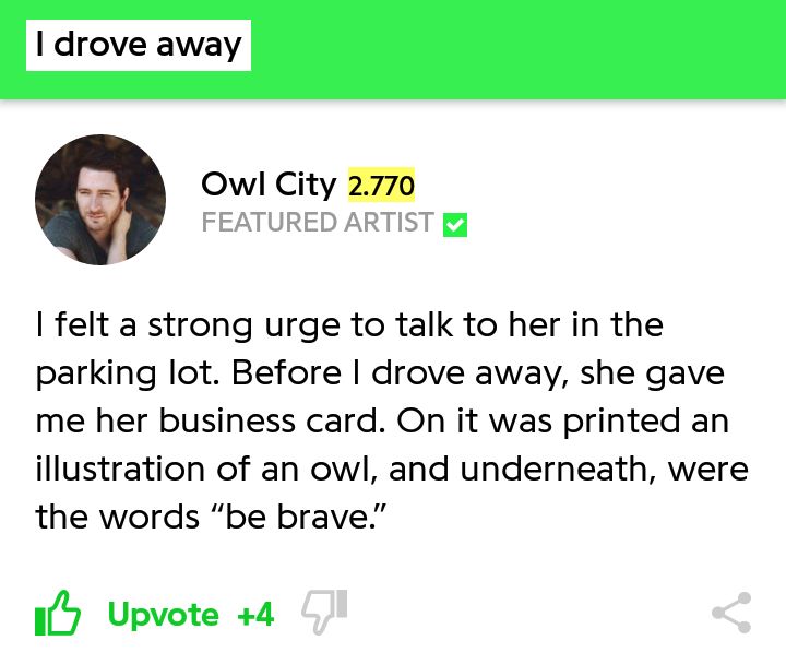 So that's why it's called "Be Brave" | Scrolller